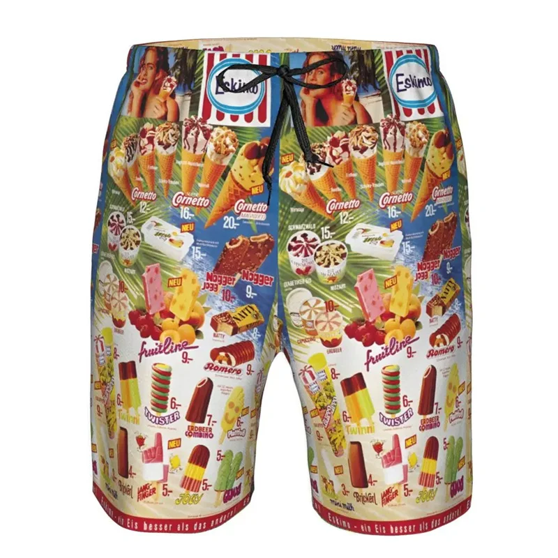 Popsicle-Dessert-Pattern-Beach-Shorts-Men-Kid-Ice-Cream-3D-Printed ...