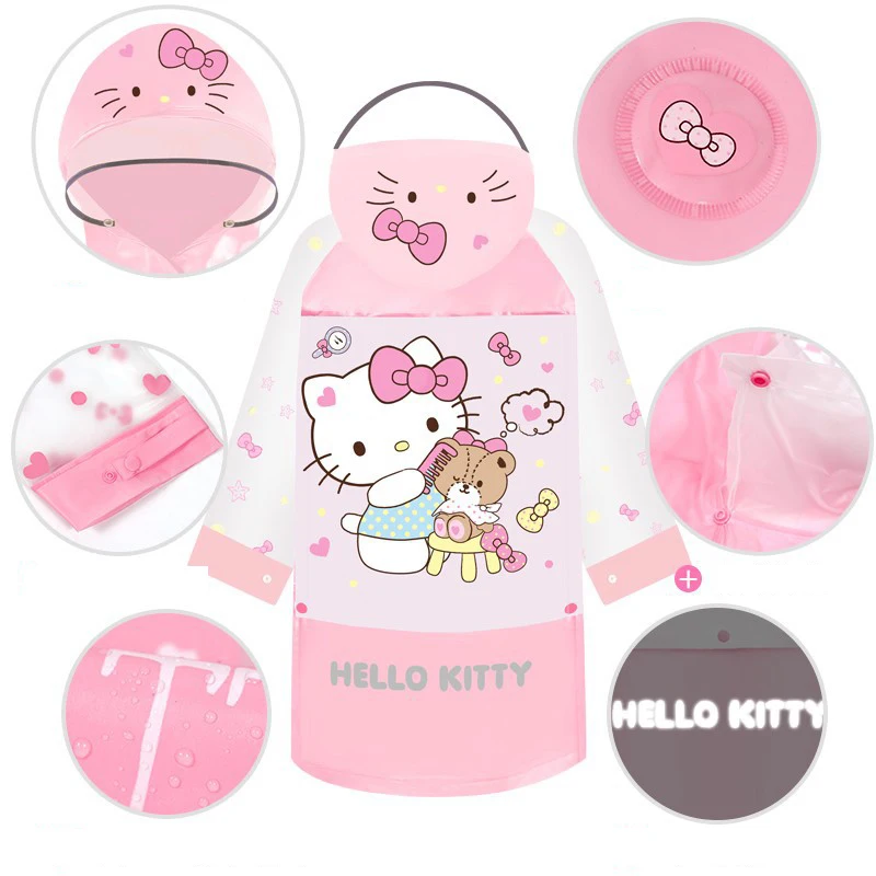 Hello Kitty Raincoat Size 6