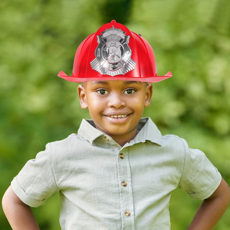 Firefighter Costume For Kids Kids Firefighter Hat Plastic Fireman ...