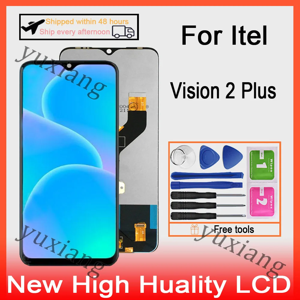 Original-LCD-For-Itel-Vision-2-Plus-P681L-LCD-Display-Touch-Screen ...