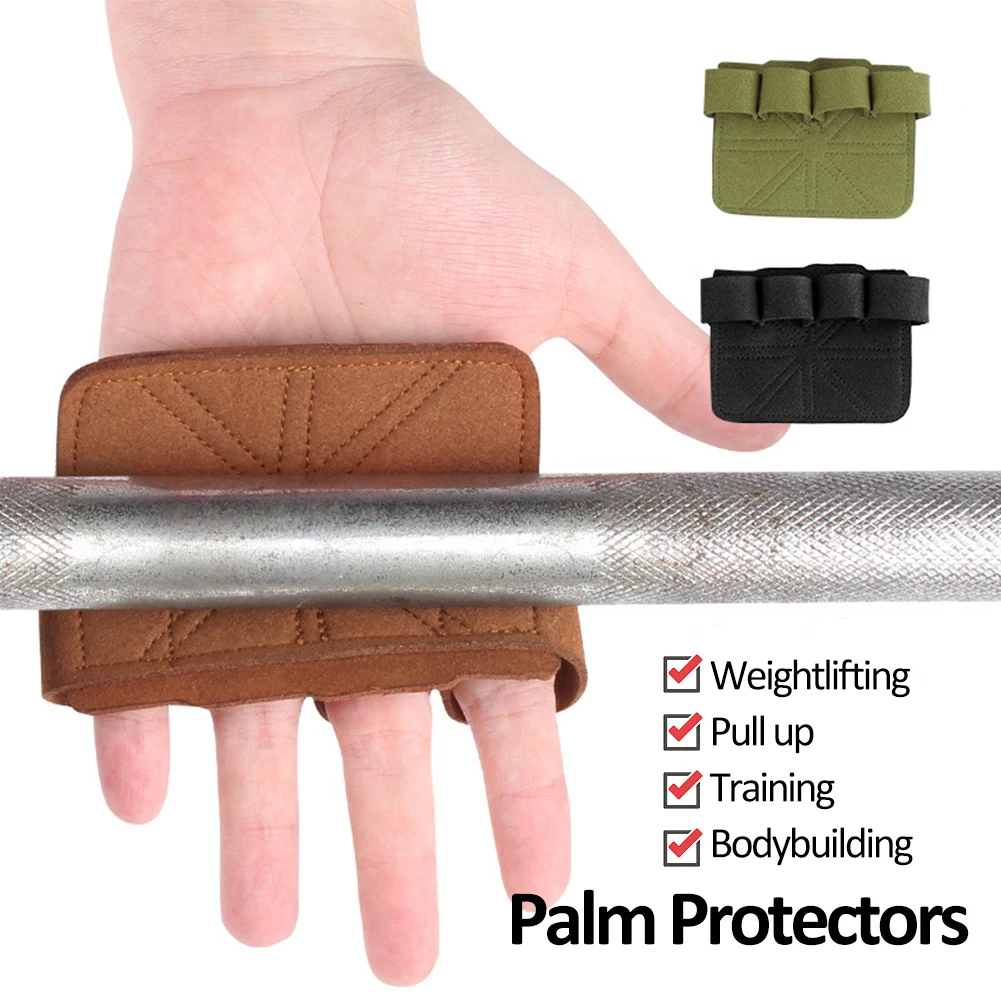 Leather-Gymnastics-Hand-Grips-Palm-Protection-Gym-Accessories-for ...