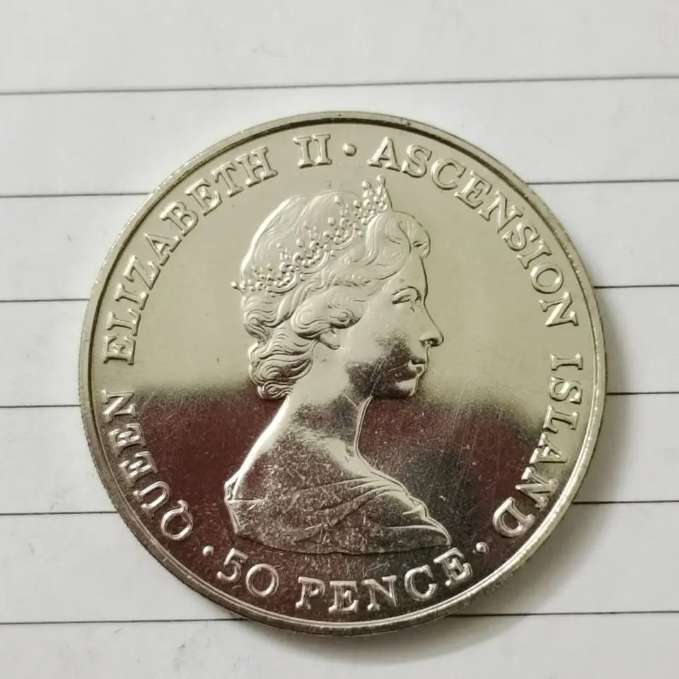 Royal Visit To Ascension Island 1984 Commemorative Coin Oceania ...