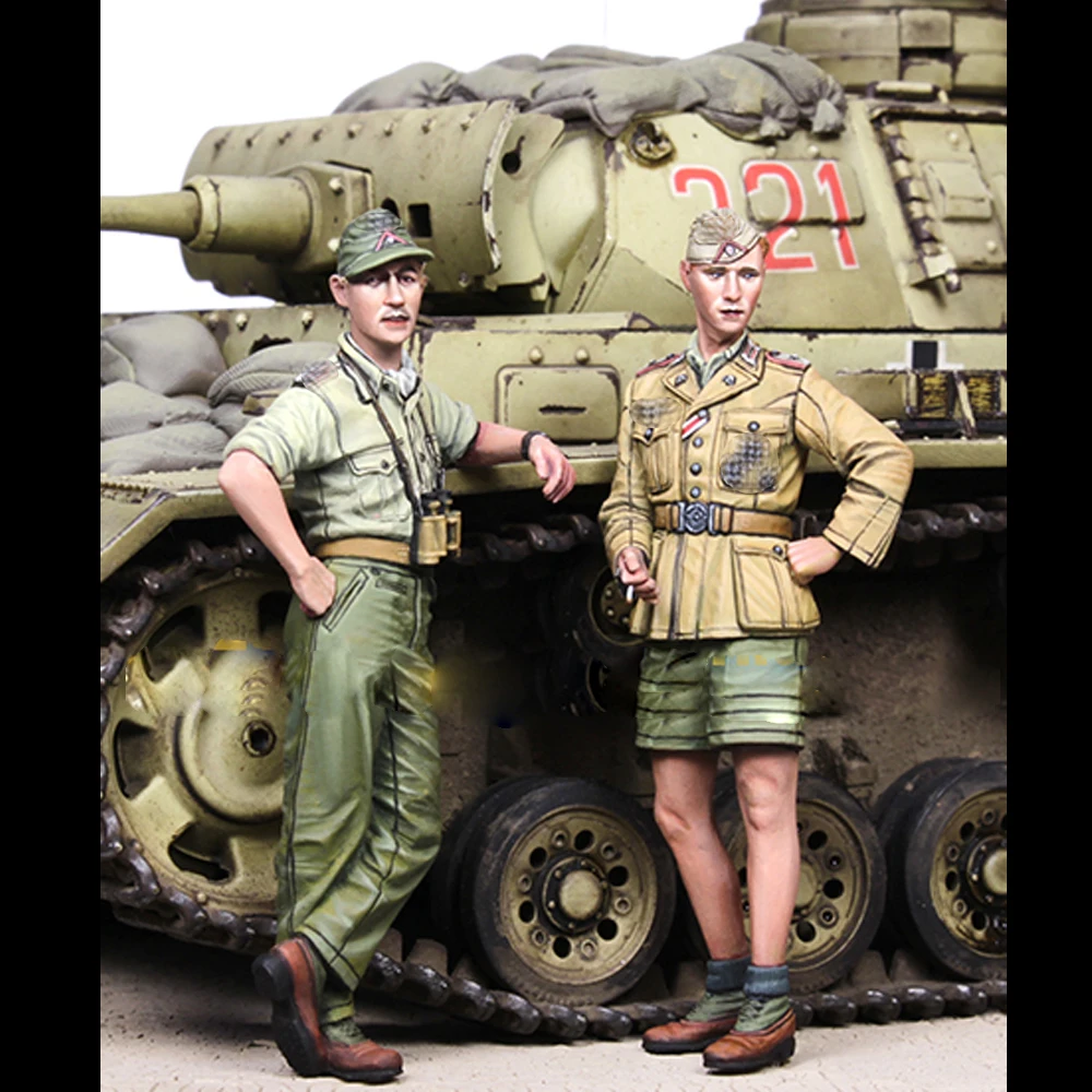 1-35-World-War-II-Tank-Soldiers-SET-Resin-Model-figure-soldier-GK-WWII ...
