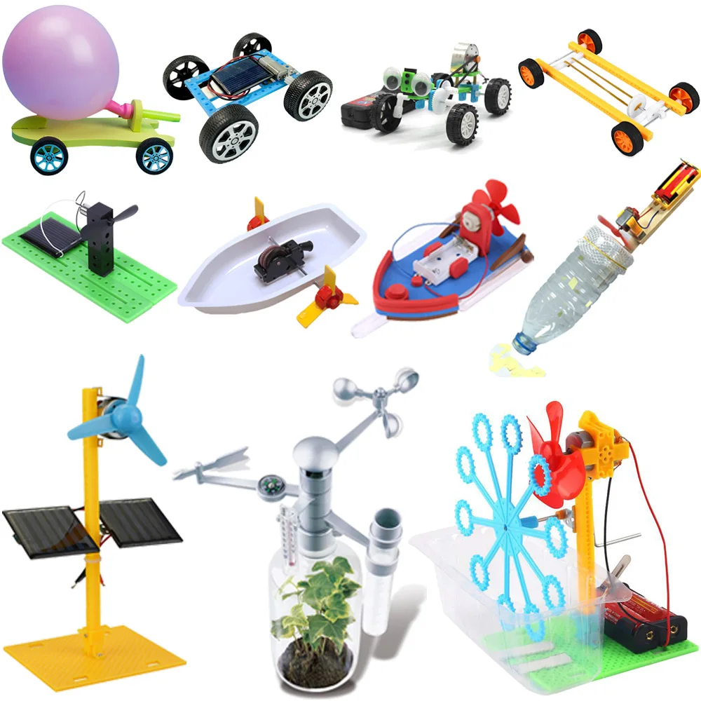 Kids-DIY-Science-Toy-Educational-Scientific-Experiment-Kit-Hydraulic ...