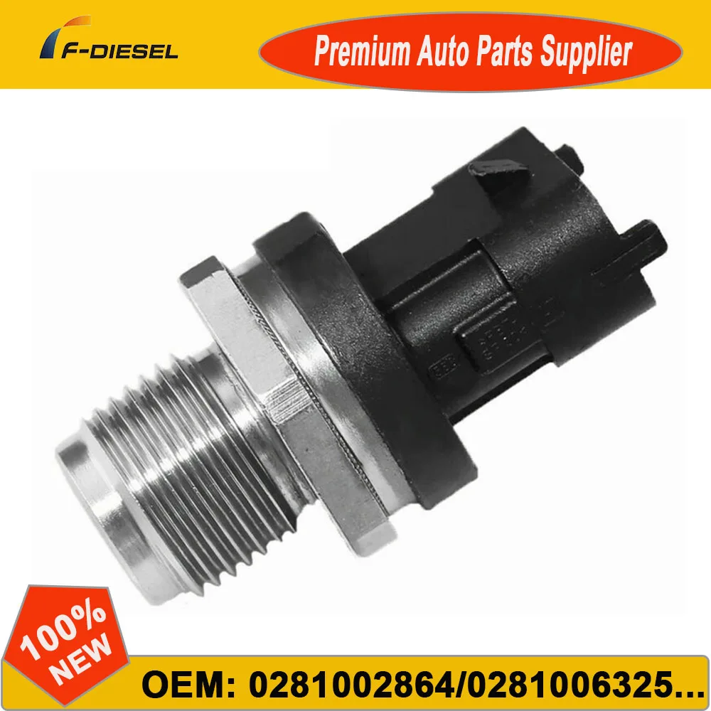 Sensor de presión de combustible de riel común, F-DIESEL, 50 piezas ...