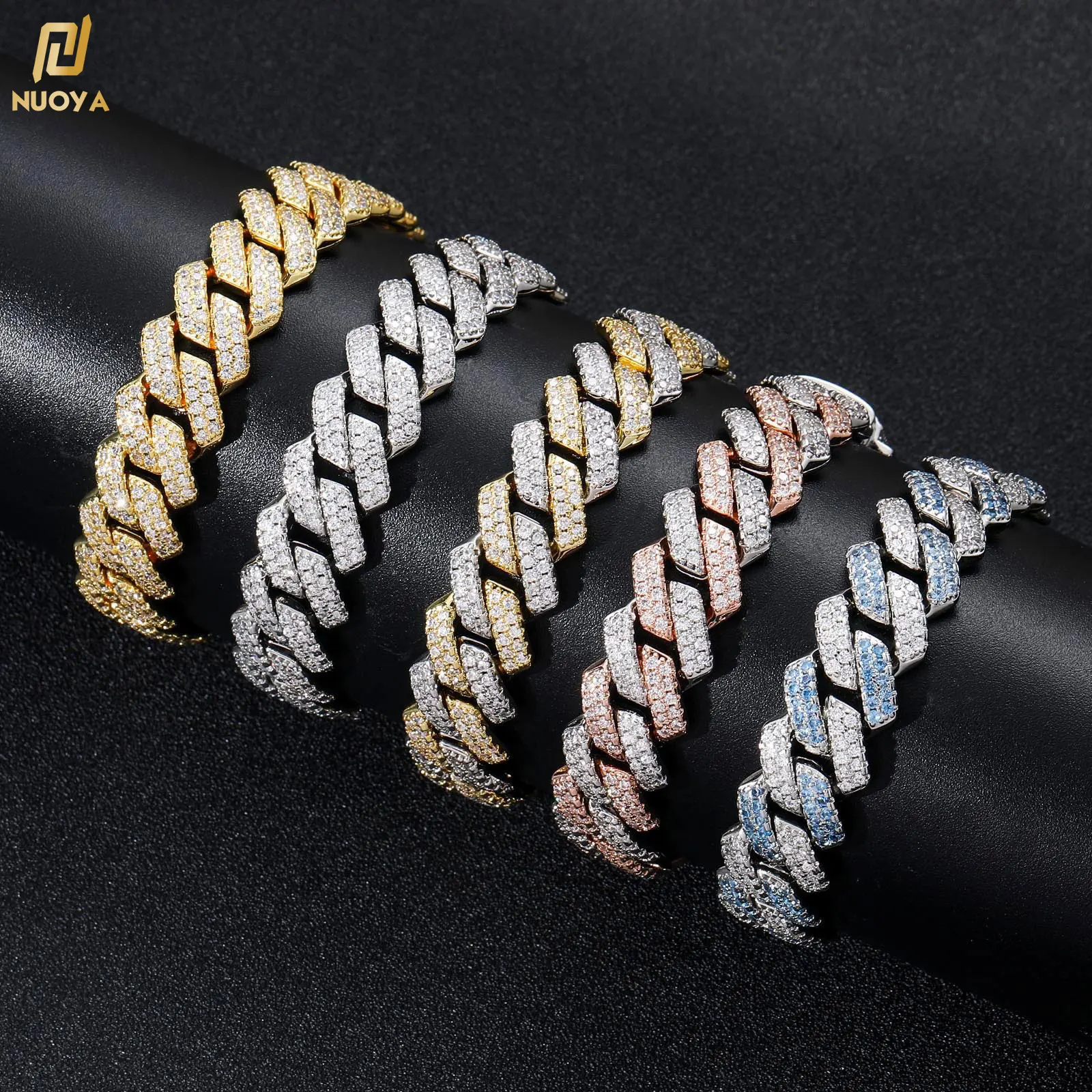 Gargantilla de cadena cubana para hombre y mujer, collar de eslabones ...