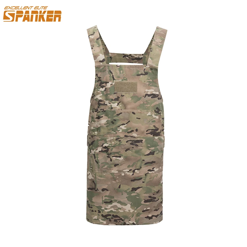Tactical Vest Apron Gear Multi-pocket Apron Sleeveless Technician ...
