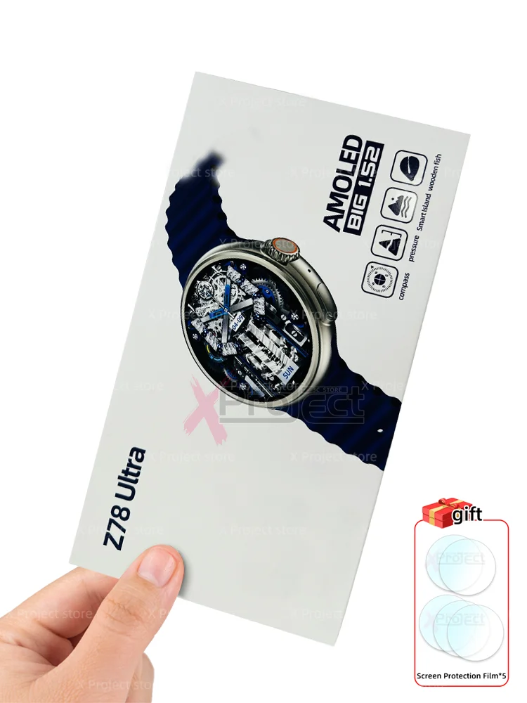 2023-Smart-Watch-Round-Screen-Z78-Ultra-Smartwatch-Men-Women-Fitness-Tracker-Compass-NFC-Blood ...