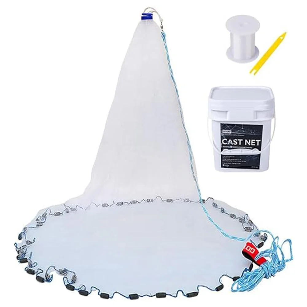 Goture-3ft-4ft-6ft-7ft-8ft-10ft-12ft-Fishing-Cast-Net-Casting-Nets ...