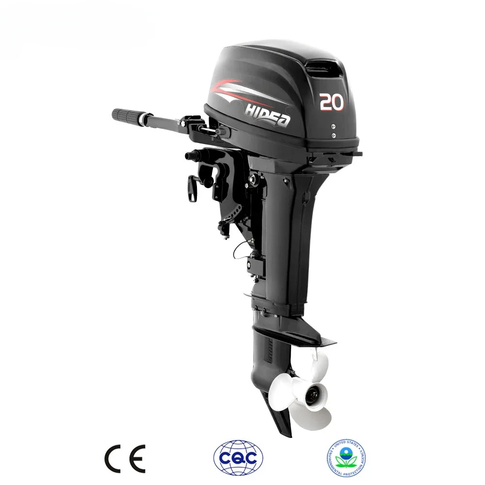 Hidea-Chinese-Outboard-Motor-20hp-2-Stroke-Boat-Motor-Short-Shaft ...