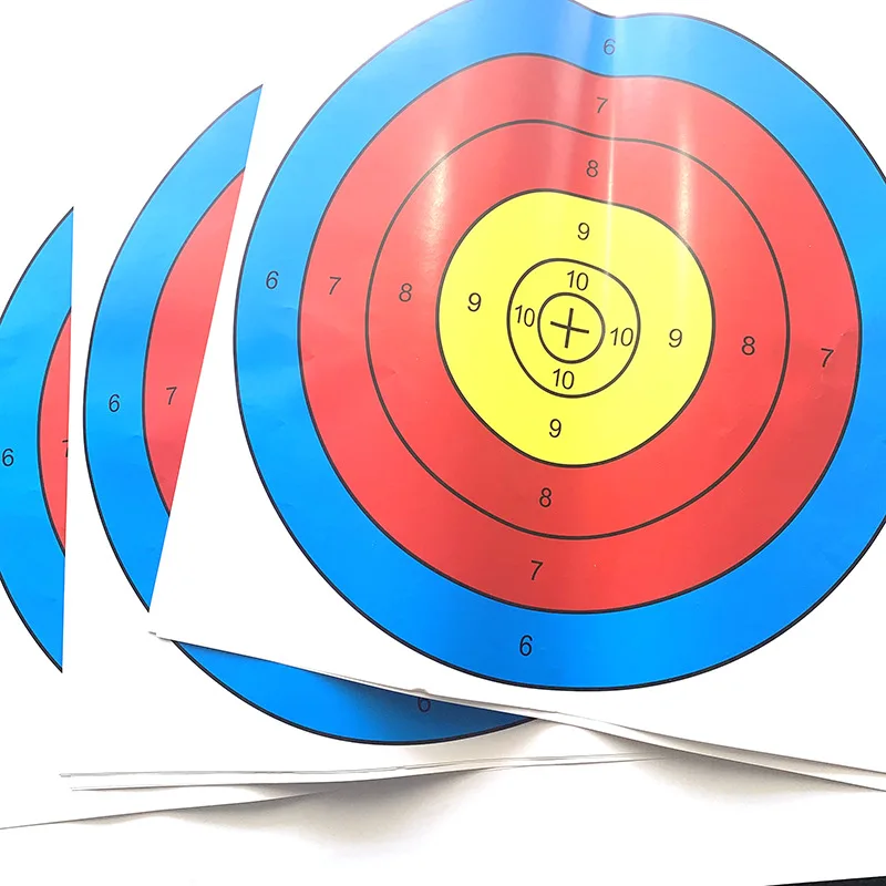 Targets-20-50PCS-Archery-Target-Paper-Face-40x40cm-for-Arrow-Bow ...