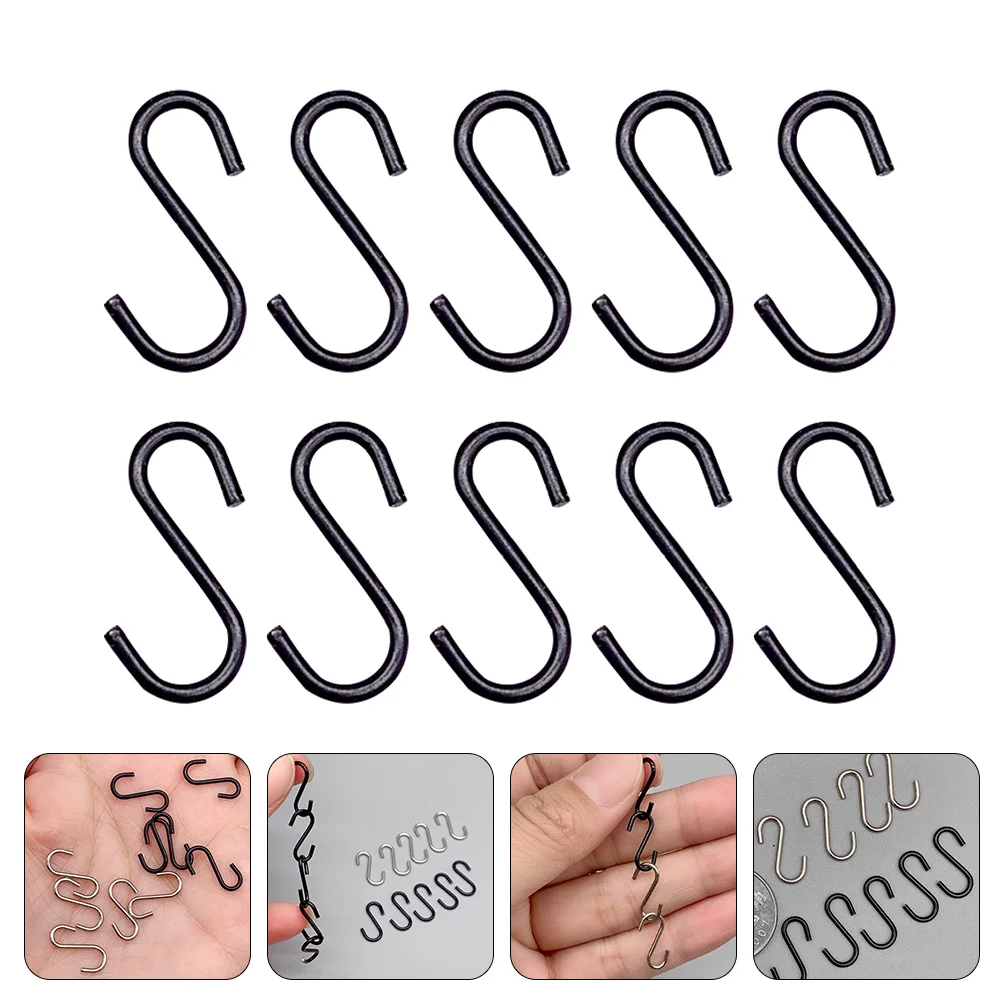 10pcs-S-Hook-Hooks-House-Tiny-Hanging-Mini-Kit-Dollhouse-Jewelry ...