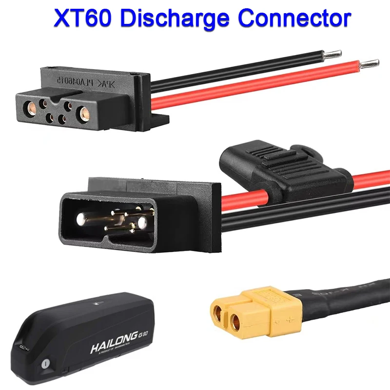 5Pin-6Pin-Male-Female-Hailong-Battery-Discharge-Connector-eBike-Power ...