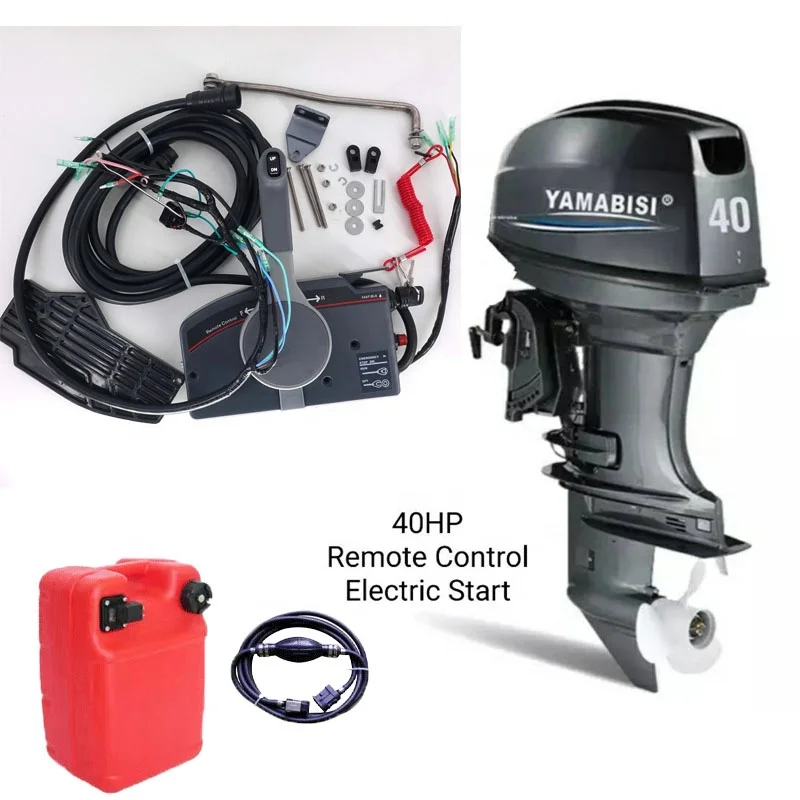 1 Year Warranty YAMABISI 40hp Electric Start Remote Control Power Trim ...