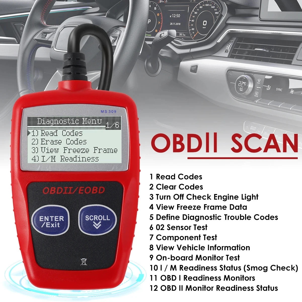 Car-Diagnostic-Tool-Multifunctional-Auto-Fault-Code-Reader-Accurate ...