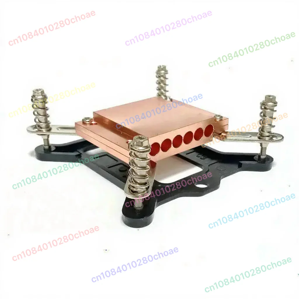 6-Hole heat pipe splint, heat pipe platen, copper block, can wear 6 ...