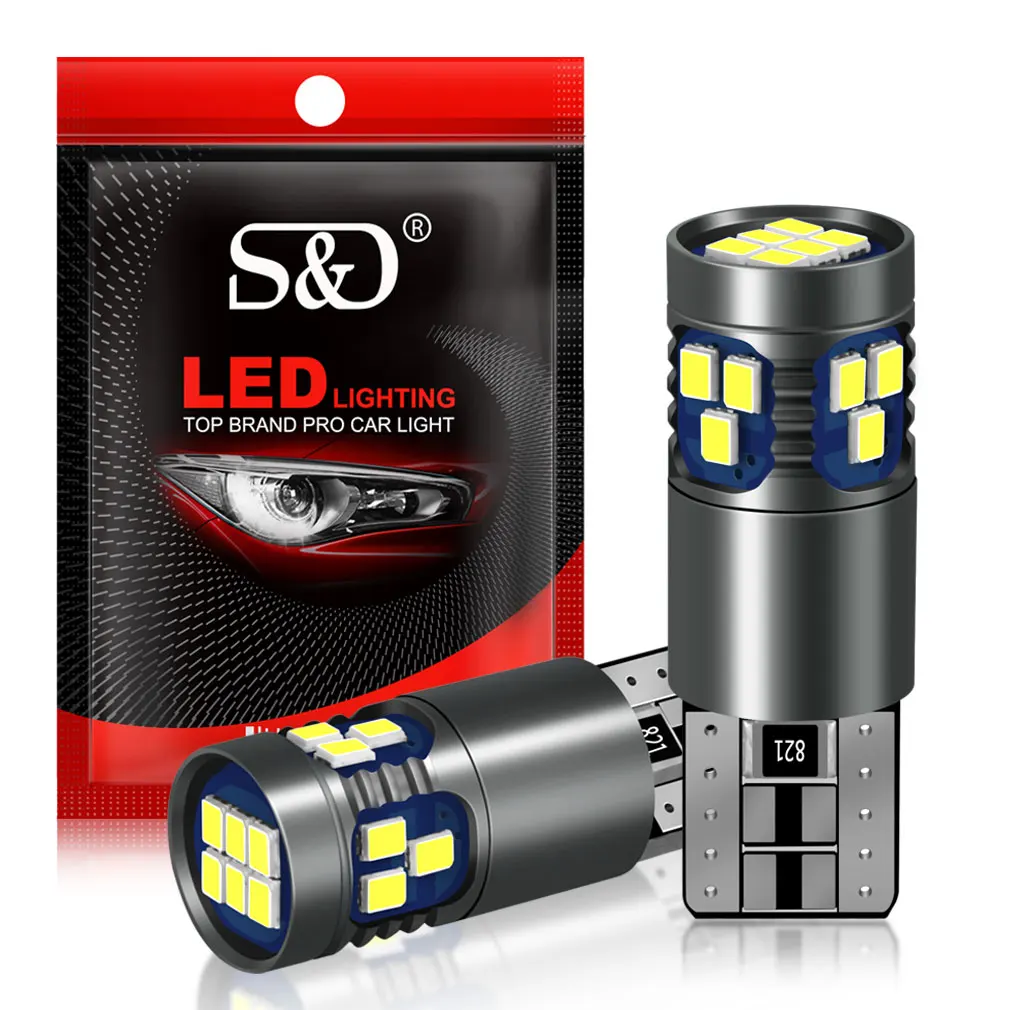 2pcs-Canbus-T10-W5W-LED-Bulbs-Car-Interior-Reading-Light-168-194-LED ...