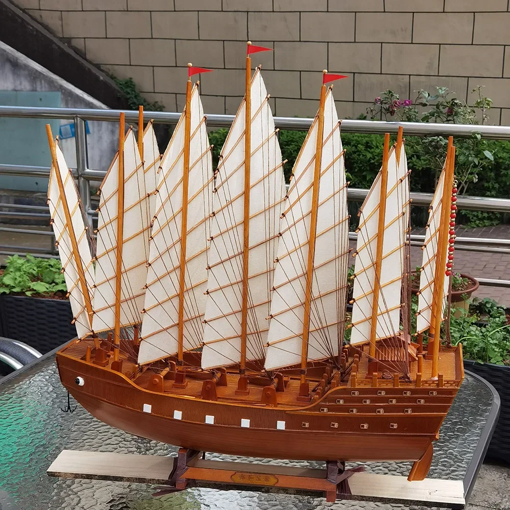 Qianlong-Imperial-Ship-Model-Smooth-Sailing-Sailing-Ship-Decoration ...