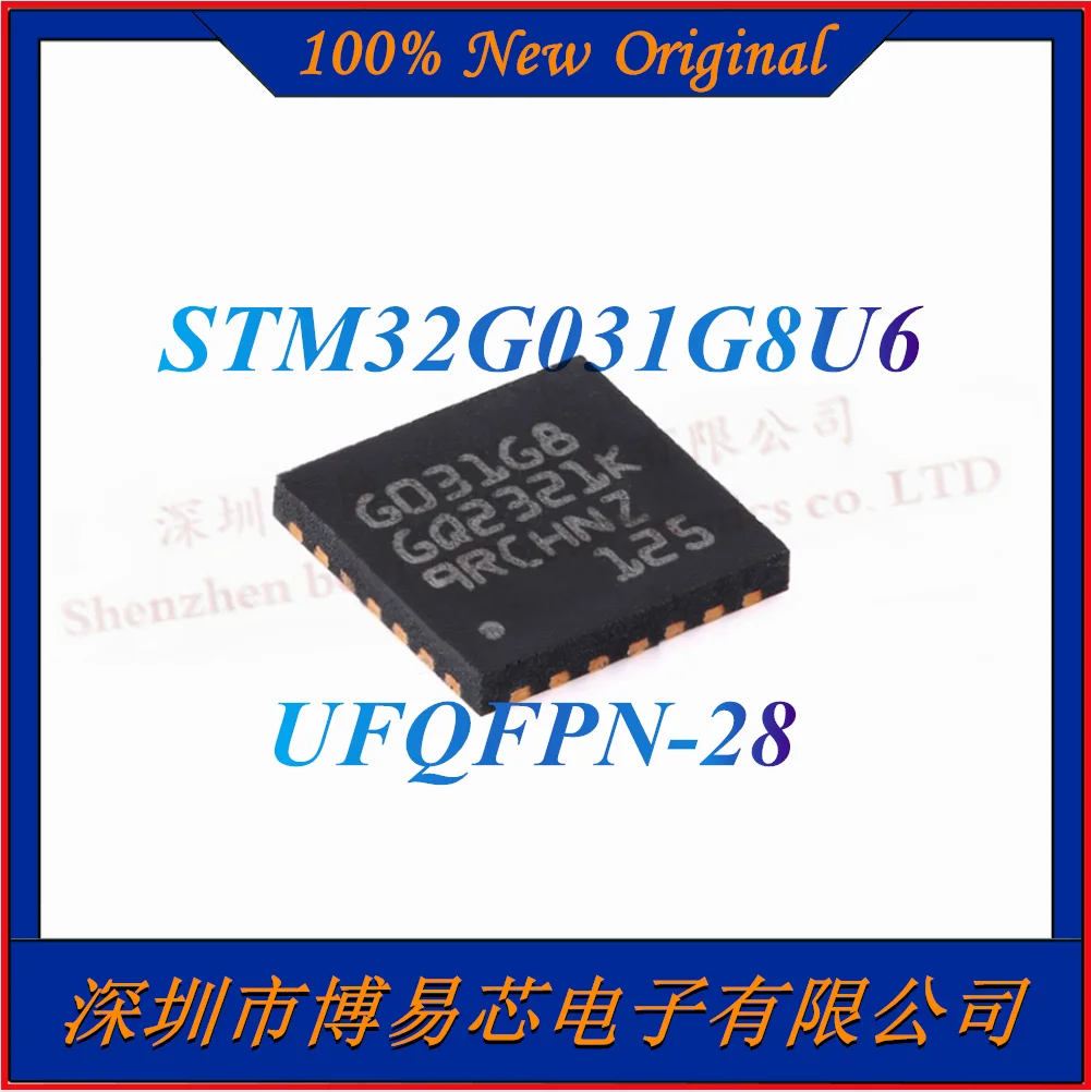 CPU-STM32G031G8U6-frecuencia-principal-64MHz-rango-de-voltaje-1-7-V-3-6 ...