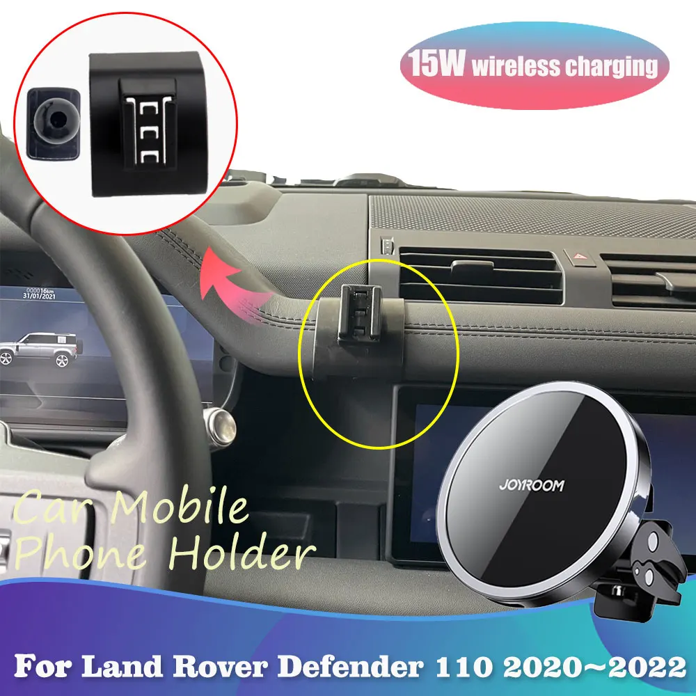 Car-Phone-Holder-for-Land-Rover-Defender-L663-110-2020-2022-Magnetic ...