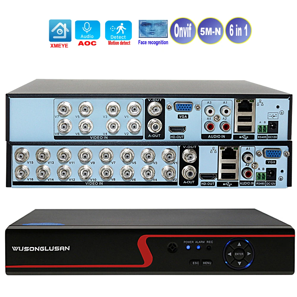 8-16-Channels-5MP-N-1080P-Xmeye-Dvr-Nvr-Video-Surveillance-Recorder ...