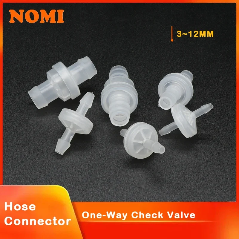 1-5-10pcs-Plastic-water-flow-check-valve-3-12mm-Liquid-one-way-valve ...