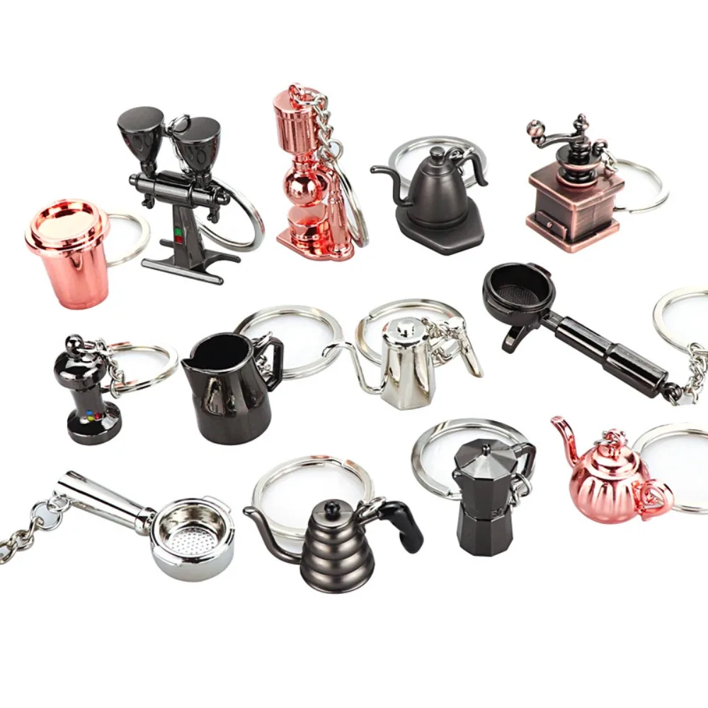 DIY-Metal-3D-Creative-Coffee-Keychain-Pitcher-Cute-Coffee-Handle ...