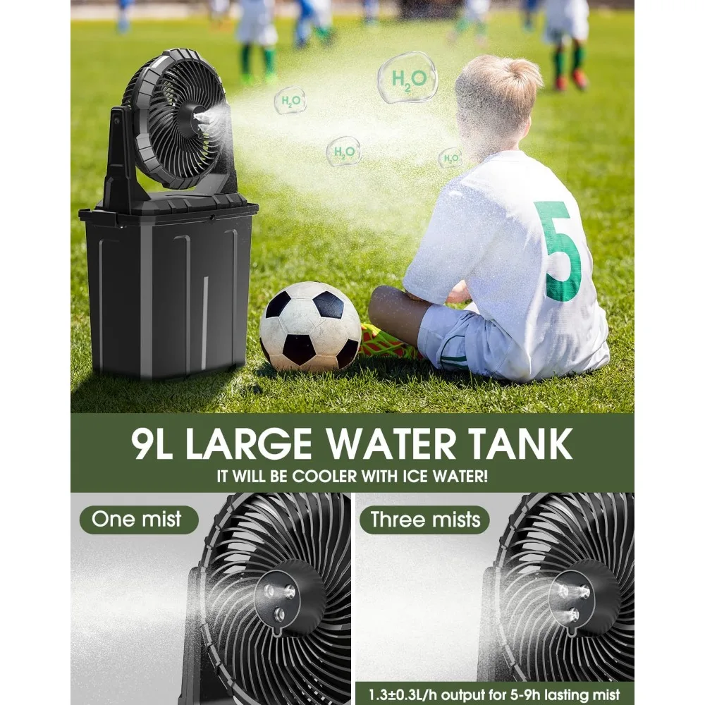 Portable-Misting-Fan-with-9L-Water-Tank-10-inch-Outdoor-Fans-for-Patios ...