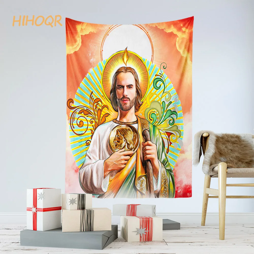 Rared-Tapisserie Snoop Dogg,Tapisserie de Jésus,Décor de chambre ...