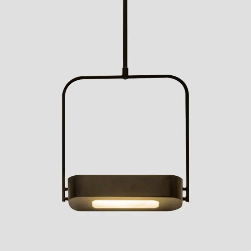 Nordic Minimalist Box Small Pendant Lights Study Dining Room Bedroom ...