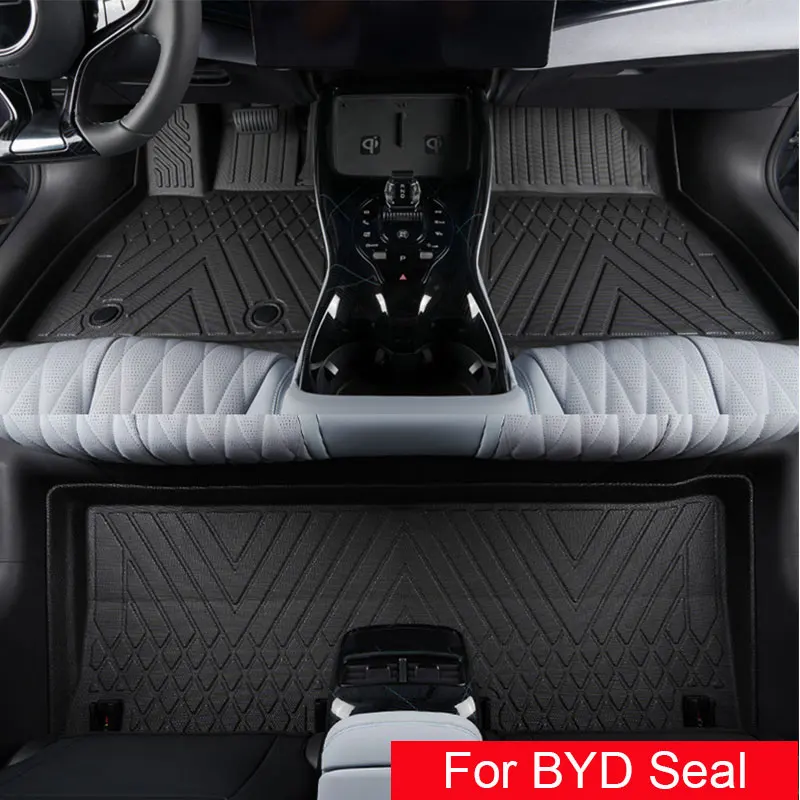 Car-Floor-Mats-For-BYD-Seal-EV-2023-2024-Trunk-Mat-Waterproof-Non-slip ...