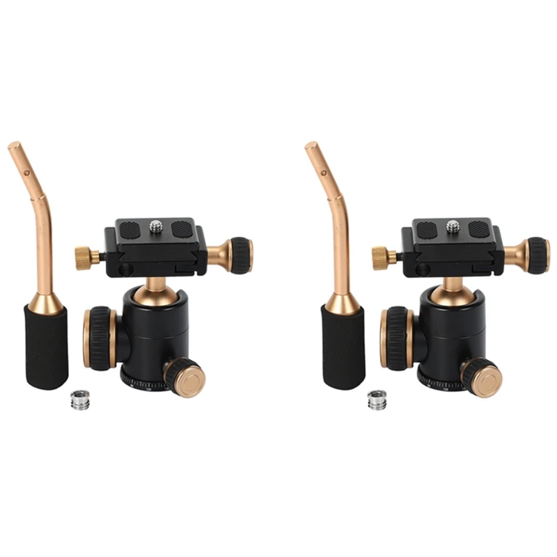 2X-Q160-Professional-Travel-Camera-Tripod-Ball-Head-Handle-Pan-Head ...