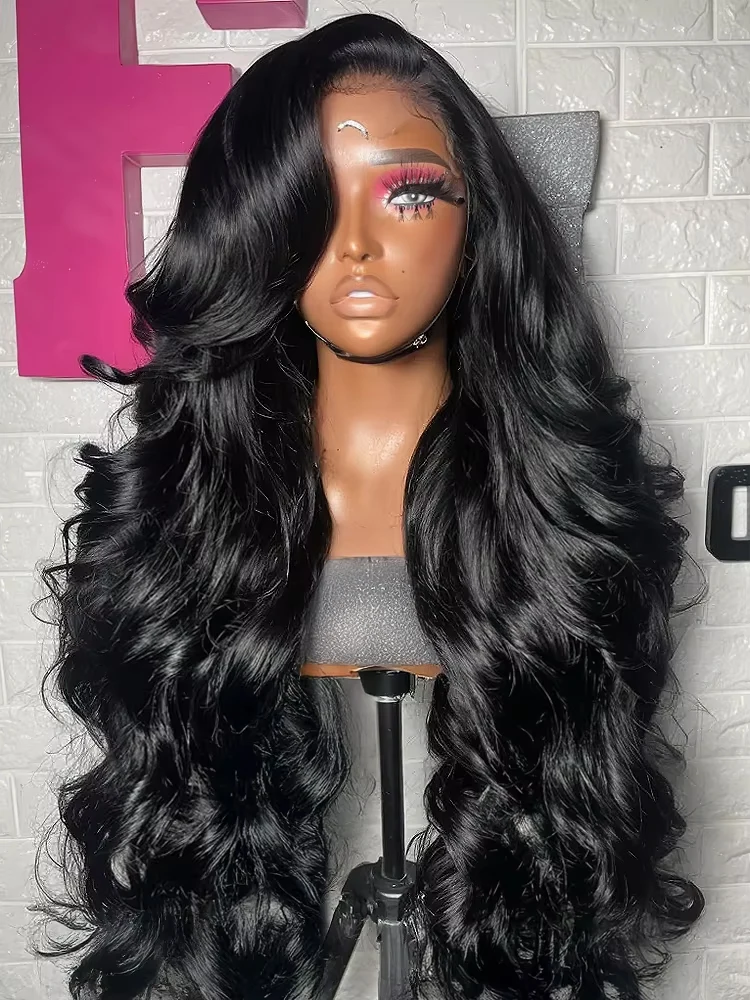 30 40 Inch 13x6 HD Body Wave Lace Front Wigs 14x4 Wet And Wavy Lace ...