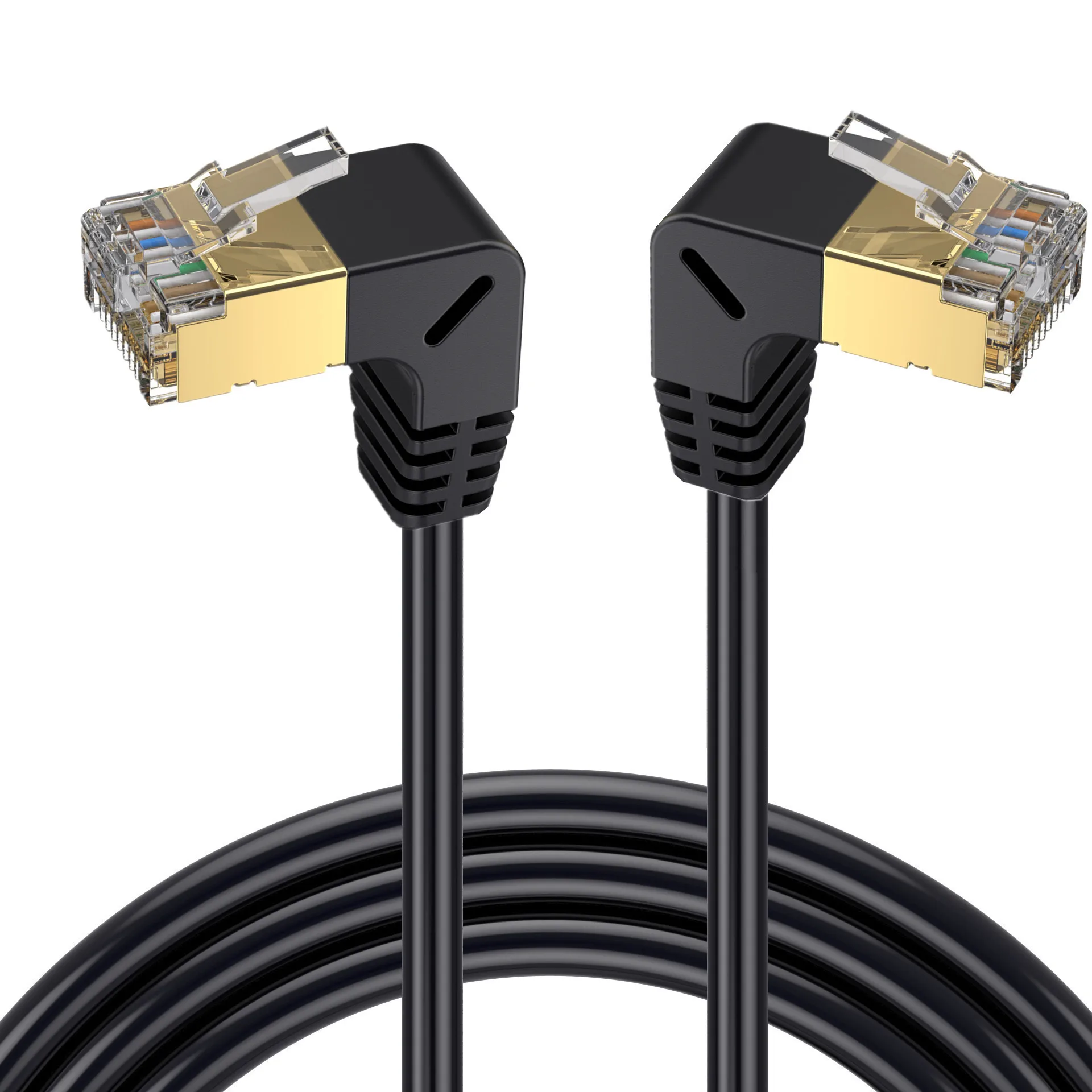 Double-Elbow-Down-Up-Angled-90-Degree-CAT8-40Gbps-8P8C-Cat-5-Ethernet ...