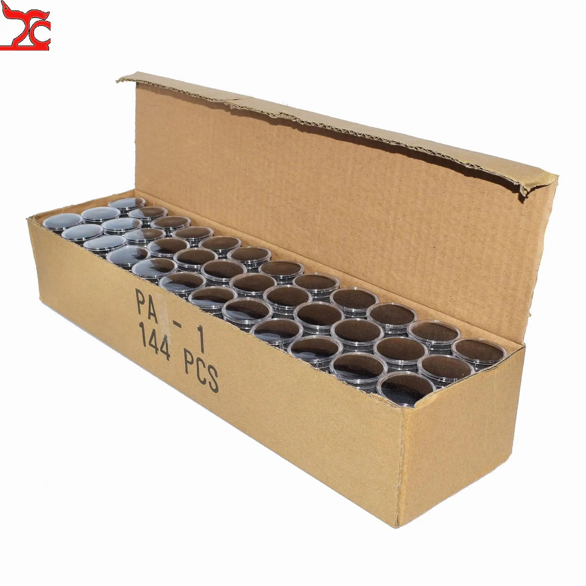 Clear-Round-Diamond-Box-gr-nulos-de-pl-stico-j-ias-Case-Gem-Storage-Box ...
