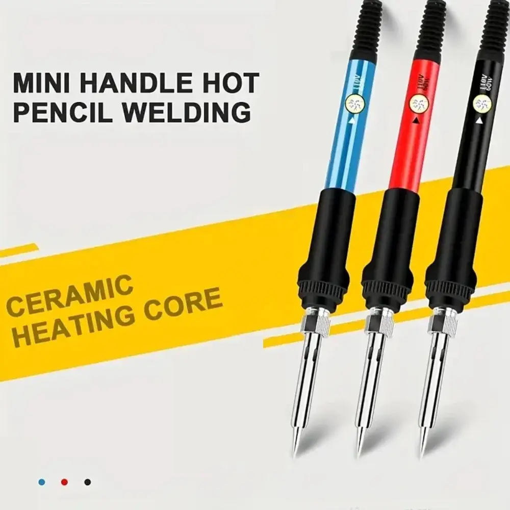 60W-Electric-Solder-Iron-Adjustable-Temperature-Welding-Solder-Rework ...