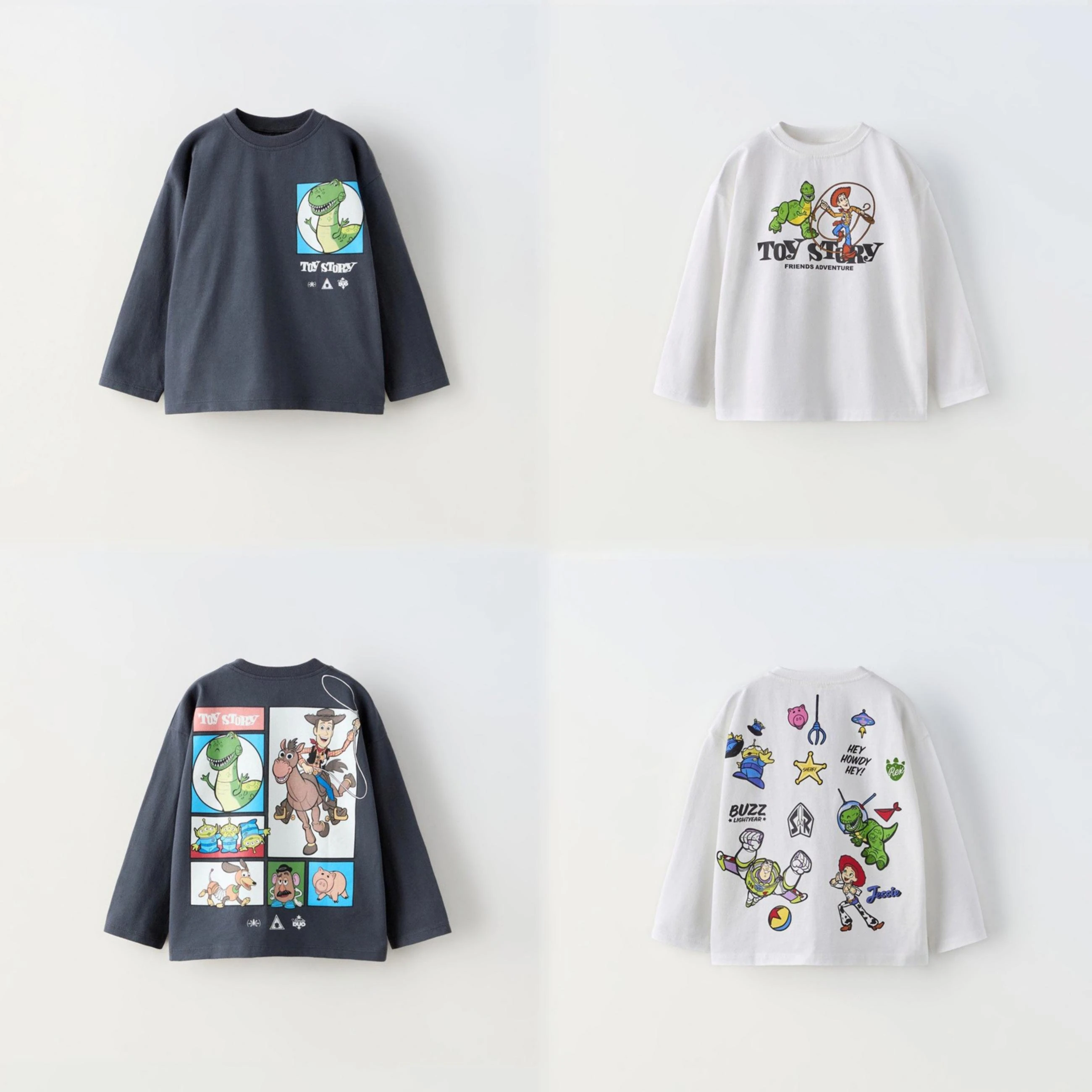 Toy Story Cartoon Printed T Shirts Tops Spring New Style Boys Clothes ...