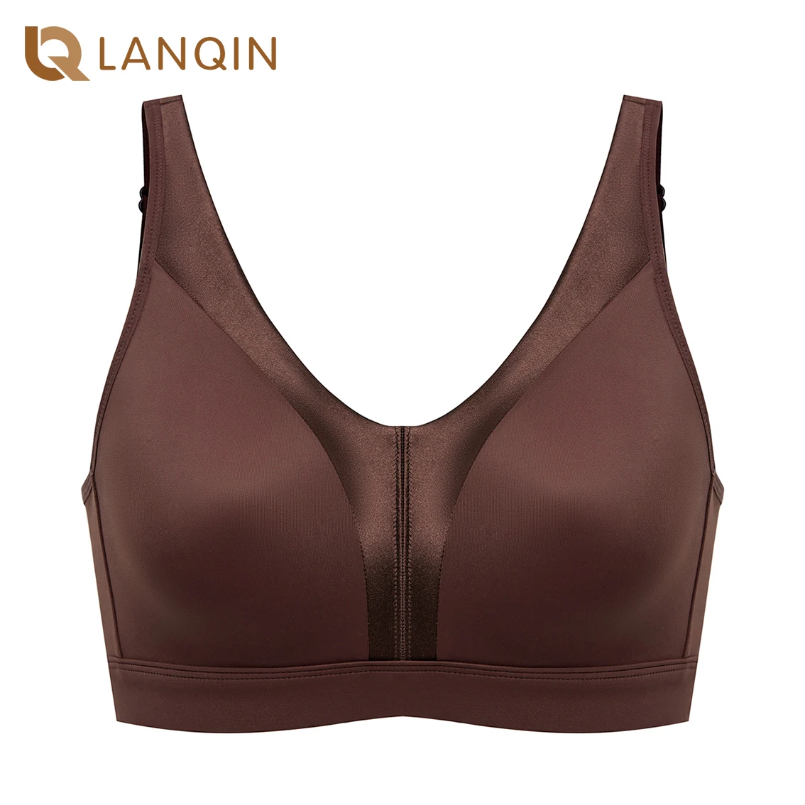 Women-s-Full-Coverage-Smooth-Unlined-Wireless-Bra-Plus-Size-Support-Non ...