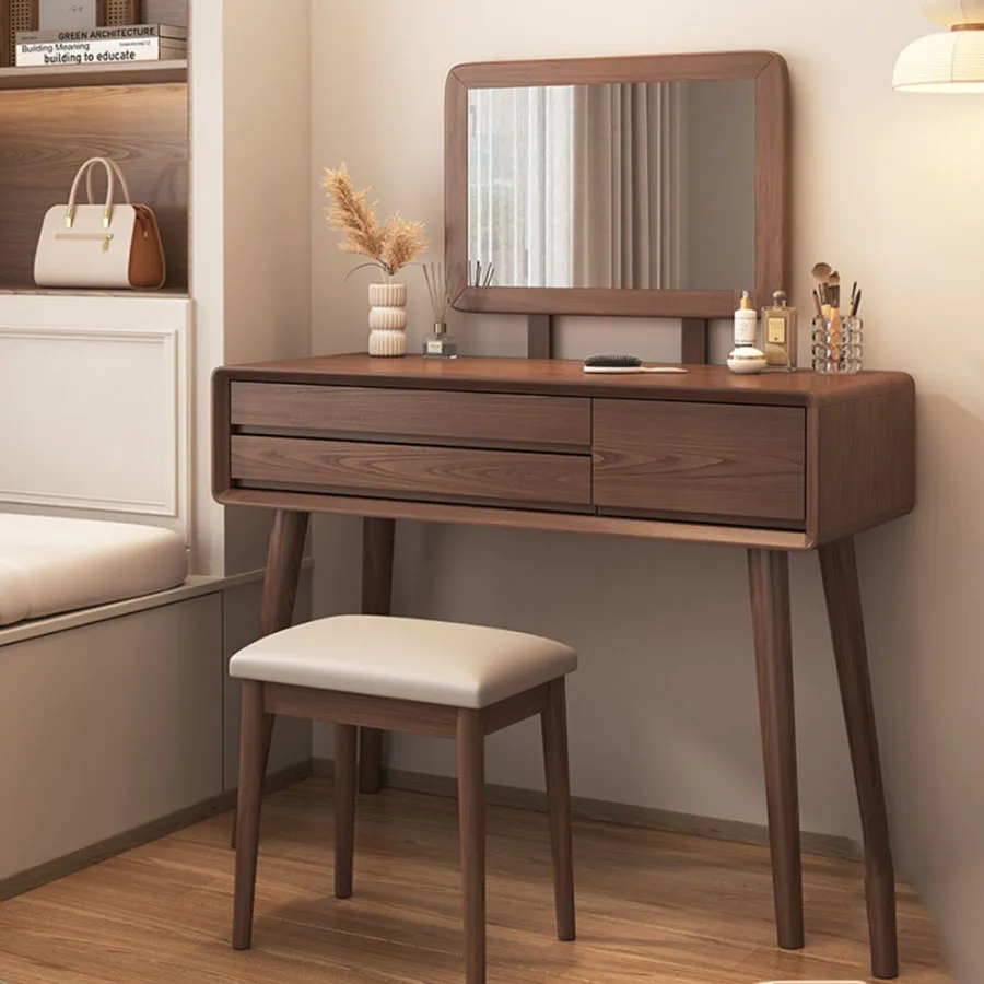 Small-Vanity-Table-Modern-Compact-Korean-Drawers-Storage-Long-Tall-Mini ...