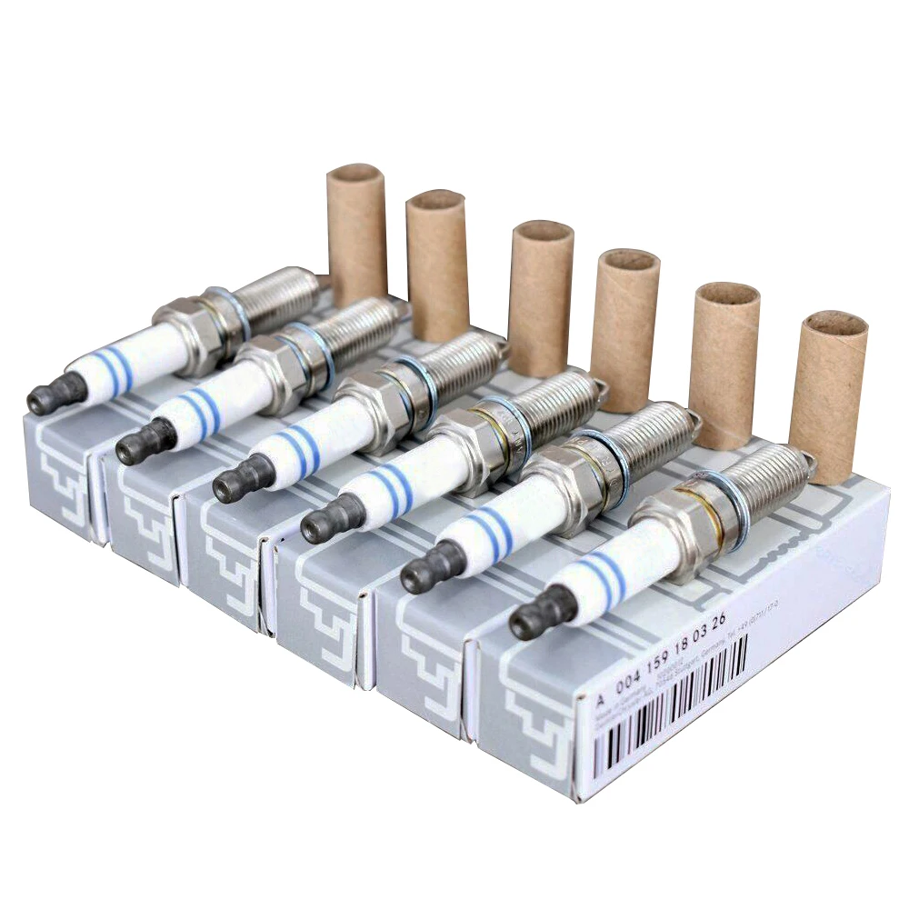 Set-of-6-YR7MPP33-Spark-Plugs-0041591803-For-Mercedes-Benz-G550-GL450 ...