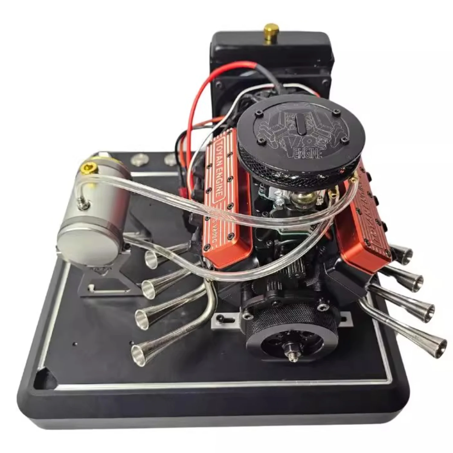 TOYAN V8 Engine Model All Metal Material Mini Engine Mechanical ...