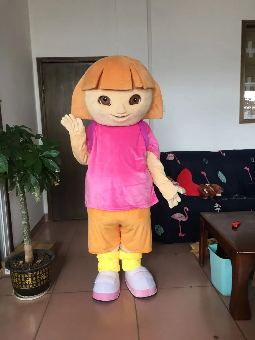Dora The Explorer Mascot Costume