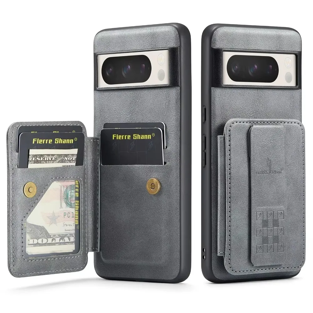 RFID Blocking Flip Card Holder Wallet Case For Google Pixel 9 Pro XL 8 ...