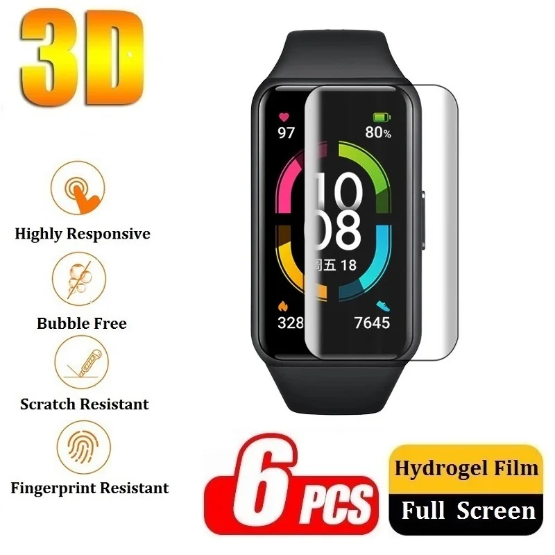 Película protetora para honor band 6 5 4 protetor para huawei talkband ...
