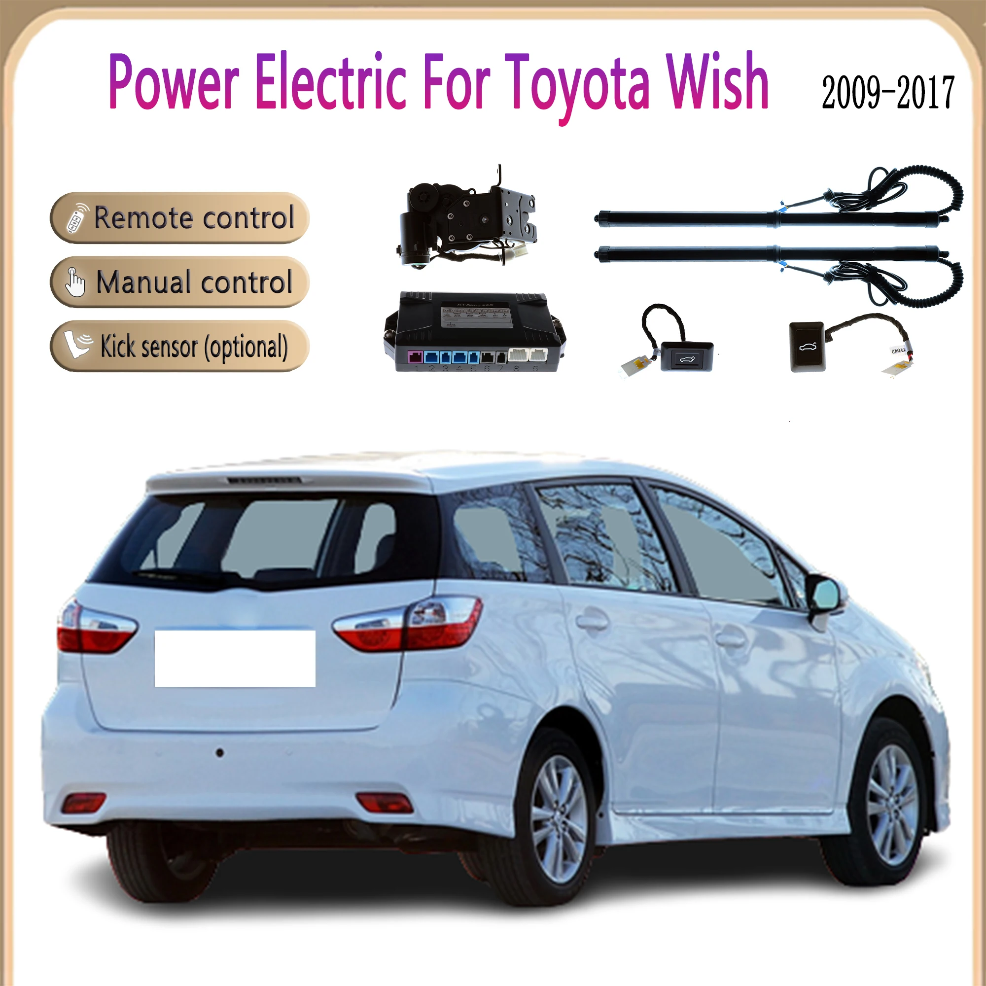 Automatic-Power-Tailgate-For-Toyota-Wish-2009-2017-Electric-Tail-Gate ...