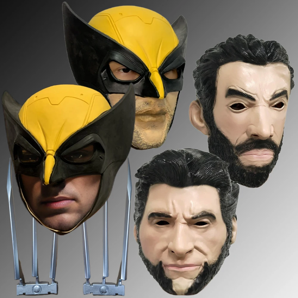 Various-Wolverine-Mask-Plus-Claws-Blade-Superhero-James-Howlett-Cosplay ...