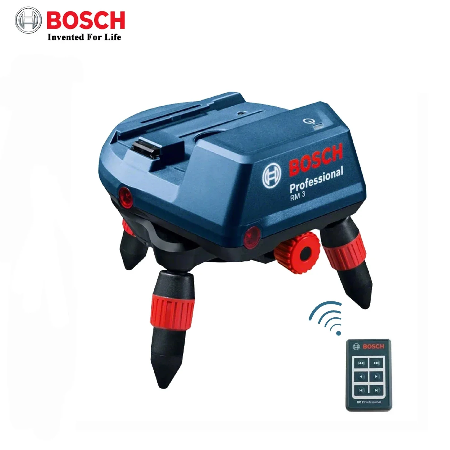 Bosch RM 3 Electric Swivel Stand Smart Remote Control Laser Level ...