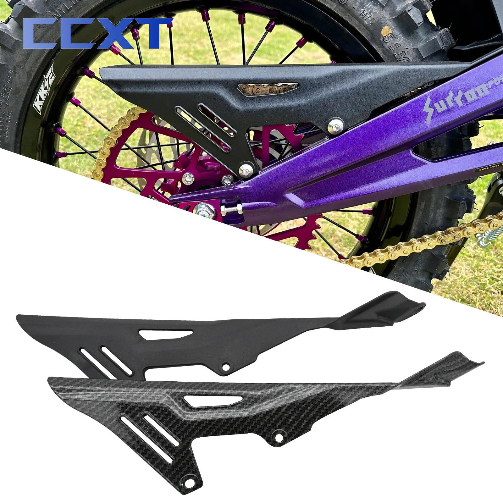 Electric-Cross-Country-Bike-Motorcycle-Chain-Protection-Cover-Sprocket ...