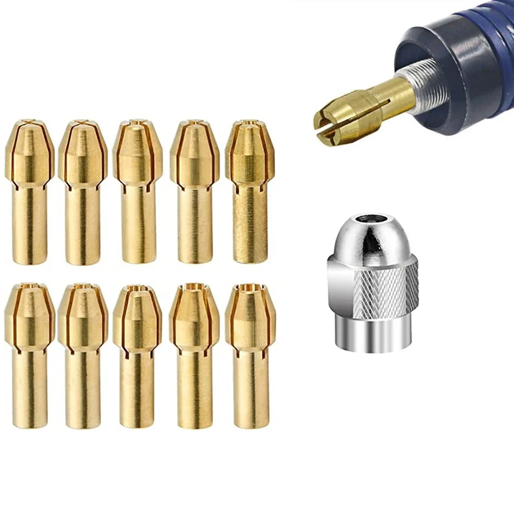 10pcs-0-5-3-2mm-Mini-Drill-Collet-Chuck-Brass-Collet-Chuck-For-Rotary ...
