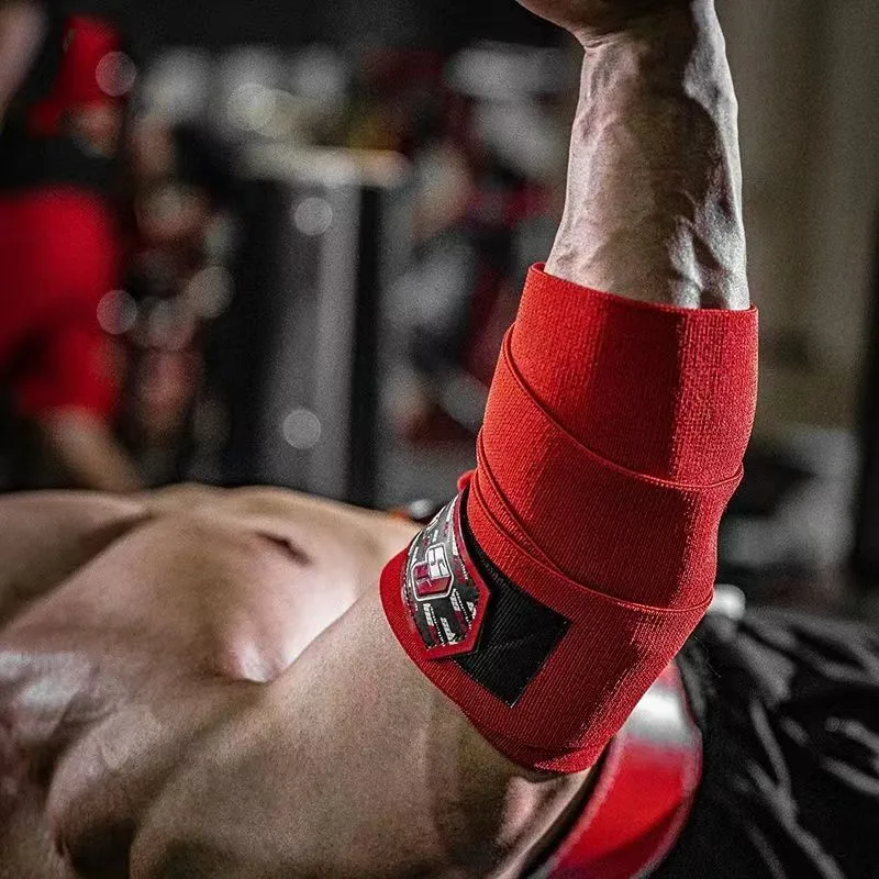 Weightlifting-Elbow-Wraps-Elastic-Elbow-Support-Compression-for ...